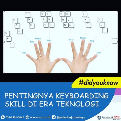 Keyboarding Skill - Program Studi Diploma 3 Administrasi Bisnis NSC